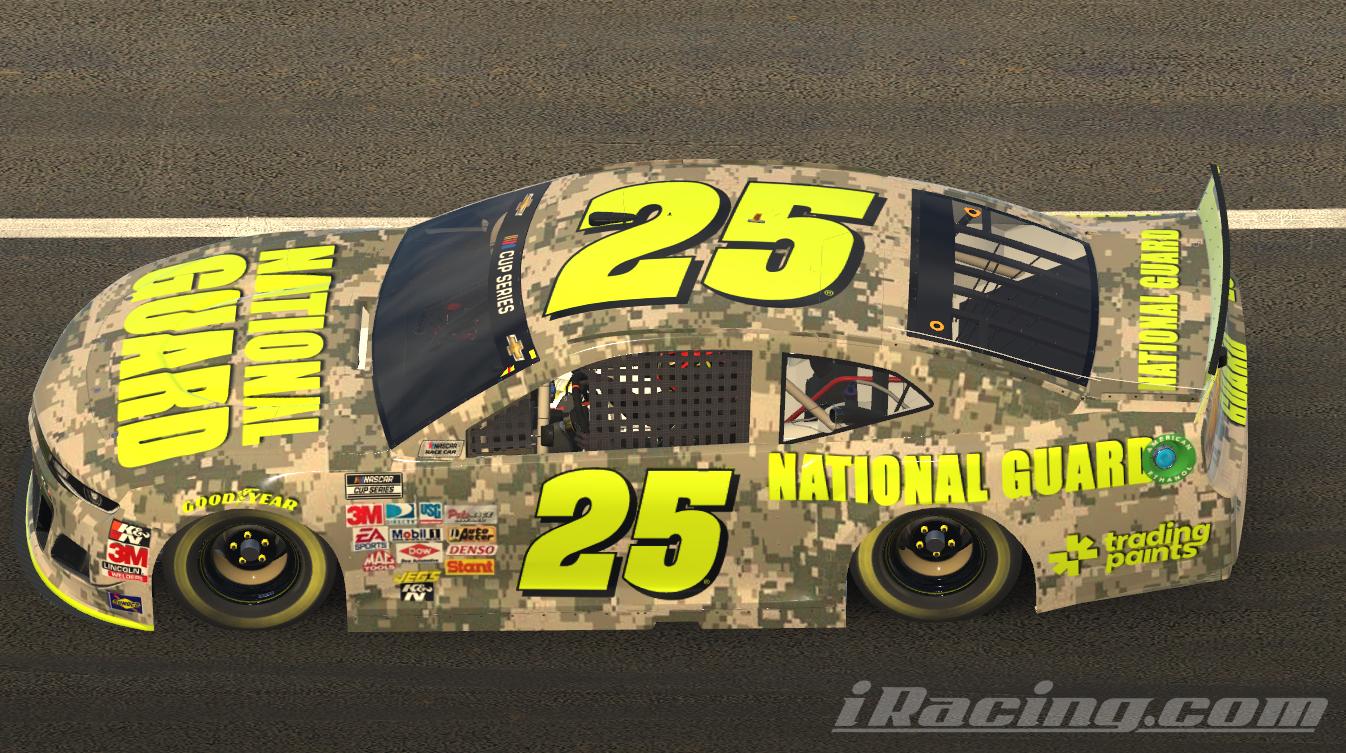 National Guard Casey Mears Camo car (Custom #) by Chris T J. - Trading ...