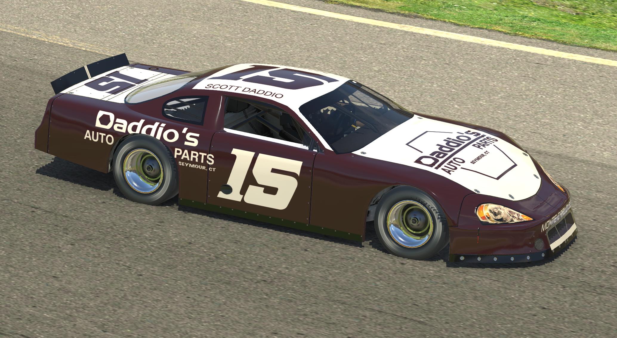 Scott Daddio #15 Throwback Late Model by Justin M. Williams - Trading ...