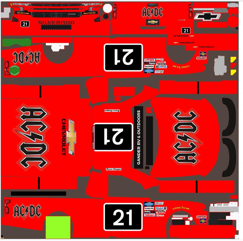 AC/DC by Justin Fisher - Trading Paints