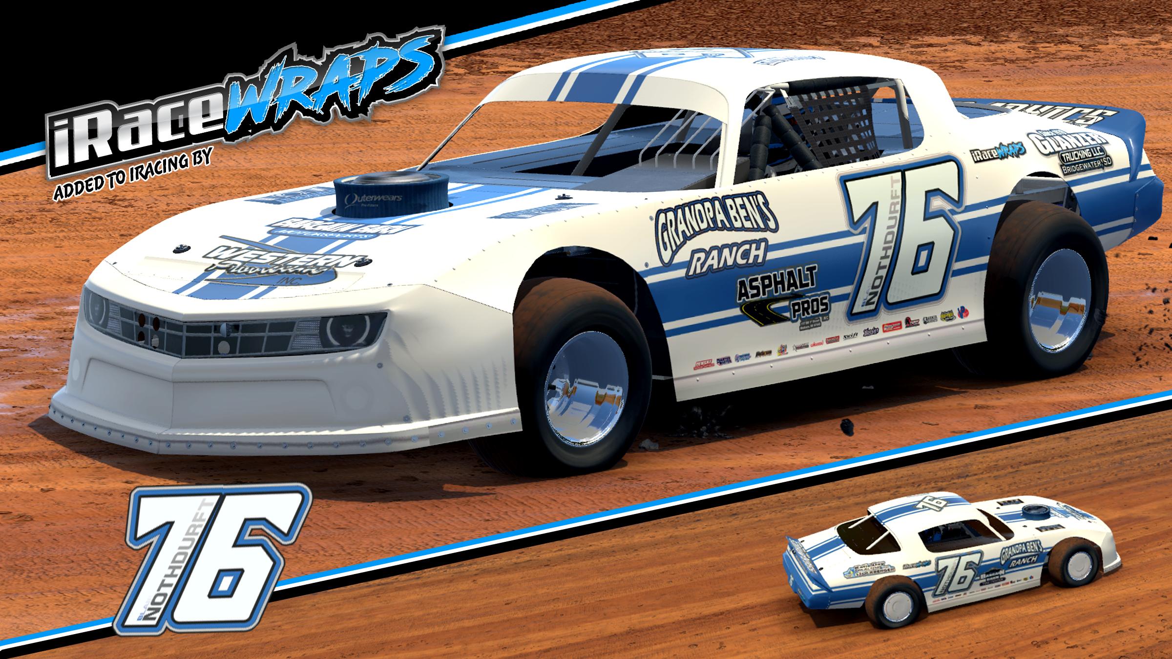 Sara Nothdurft - Dirt Street Stock from iRaceWraps by Michael E ...
