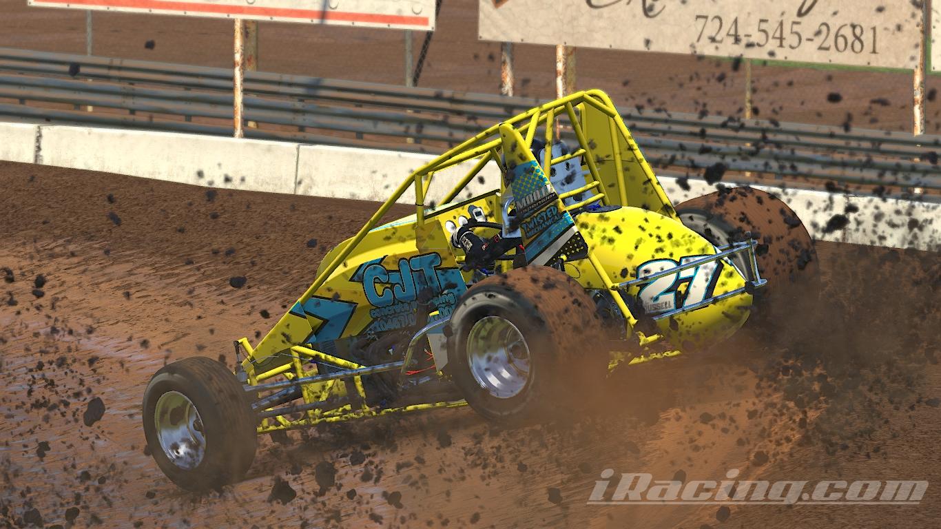 Dirt Sprint jaiden russell non Wings by Beau Oldfield - Trading Paints