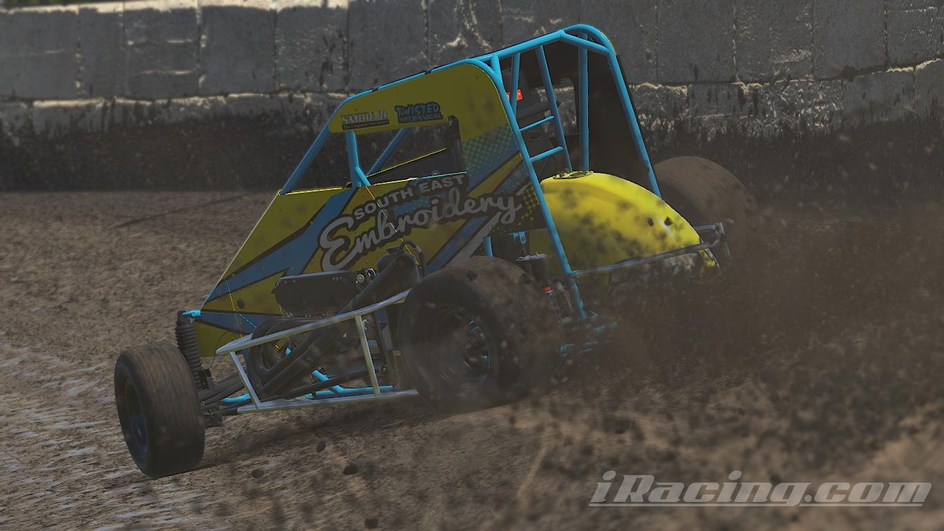 Dirt Sprint jaiden russell w Wings by Beau Oldfield - Trading Paints