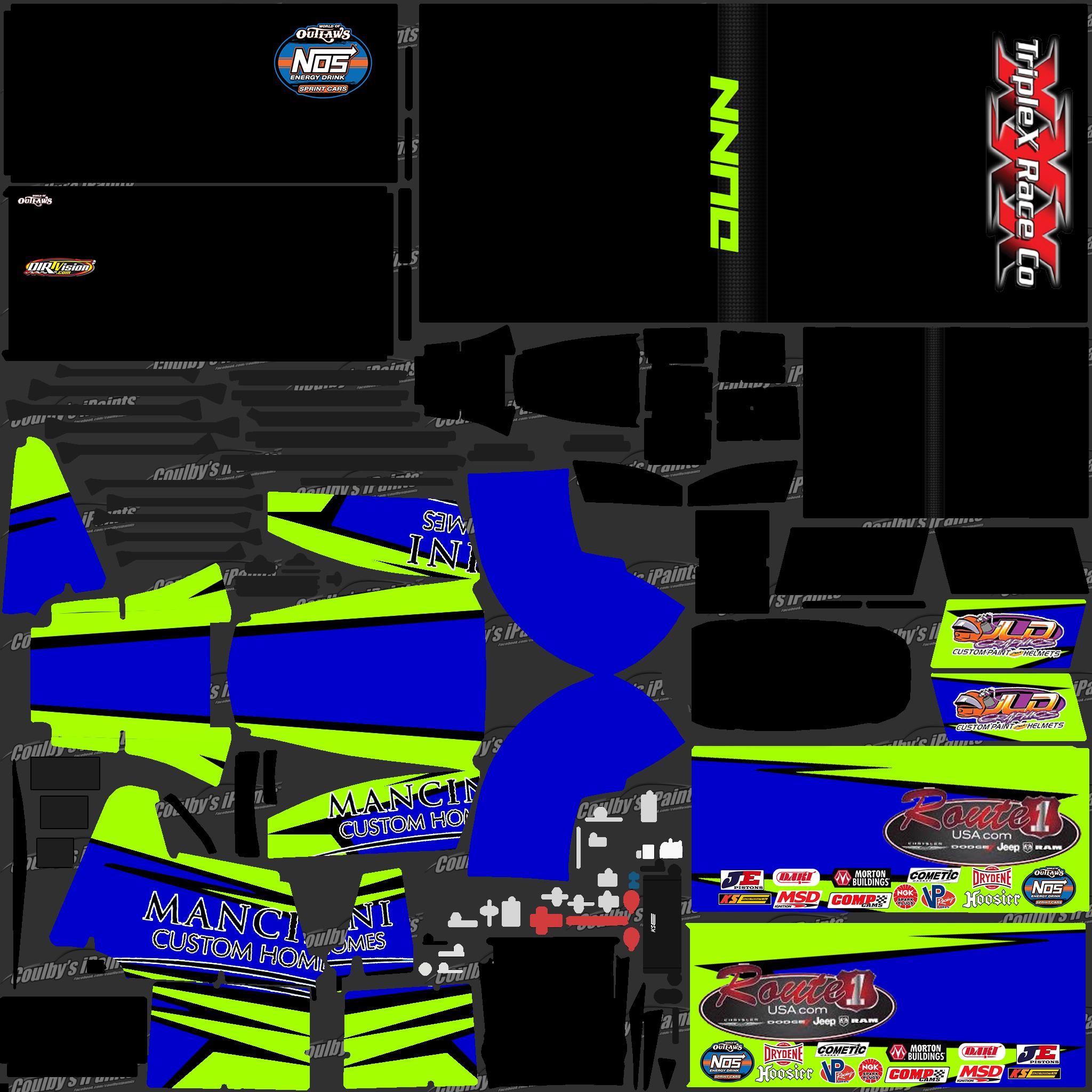 Dunn Sprint Car by Riley Emig - Trading Paints