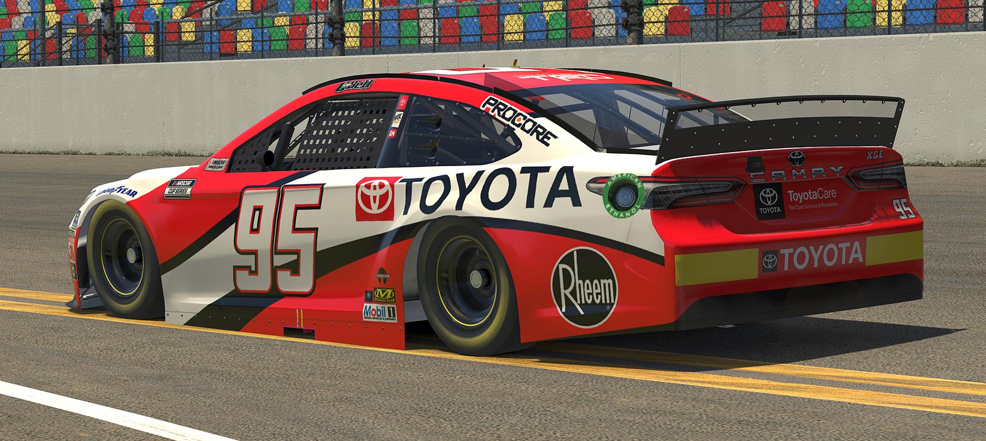 Fictional #95 - Christopher Bell - Toyota Camry XSE - 2020 (Custom ...