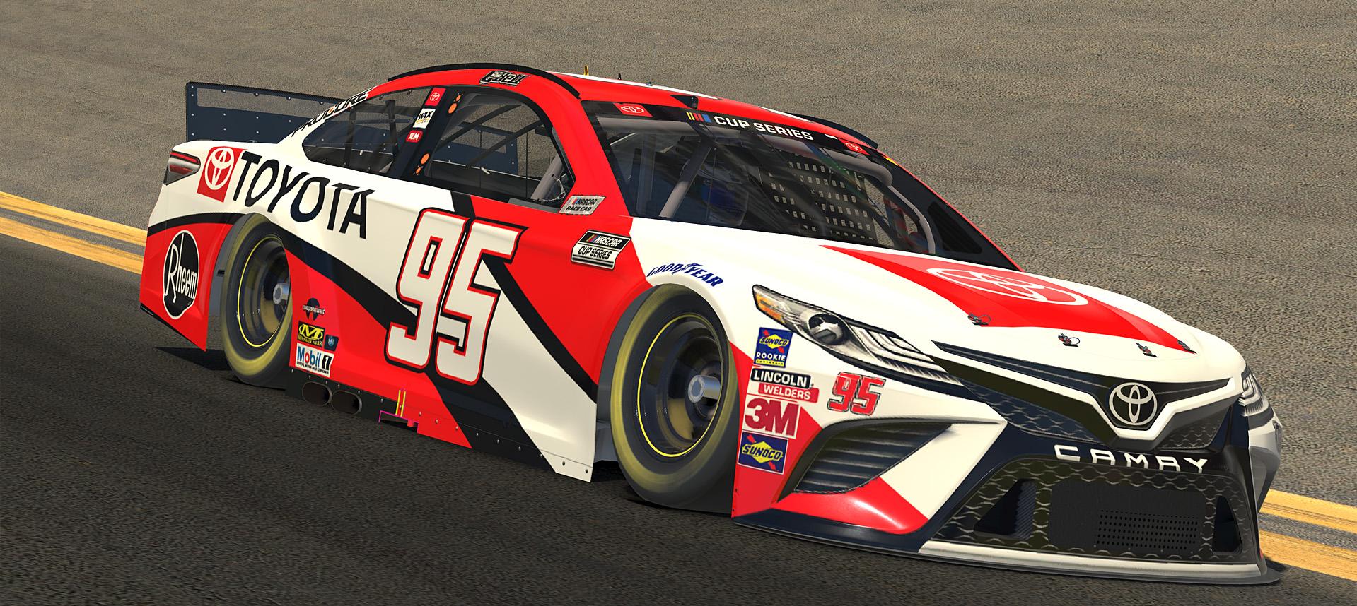 Fictional #95 - Christopher Bell - Toyota Camry XSE - 2020 (Custom ...