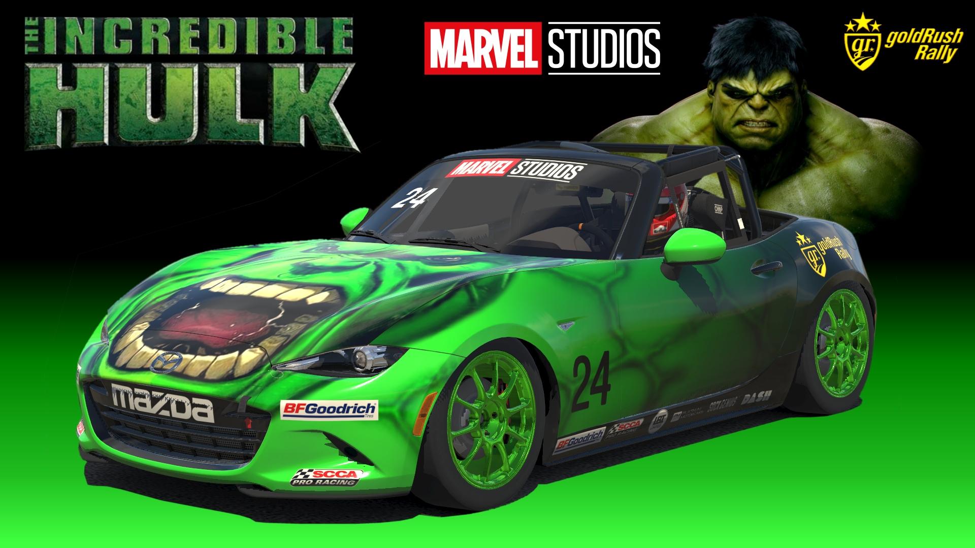Mazda MX5 2016 Hulk by Don Craig - Trading Paints