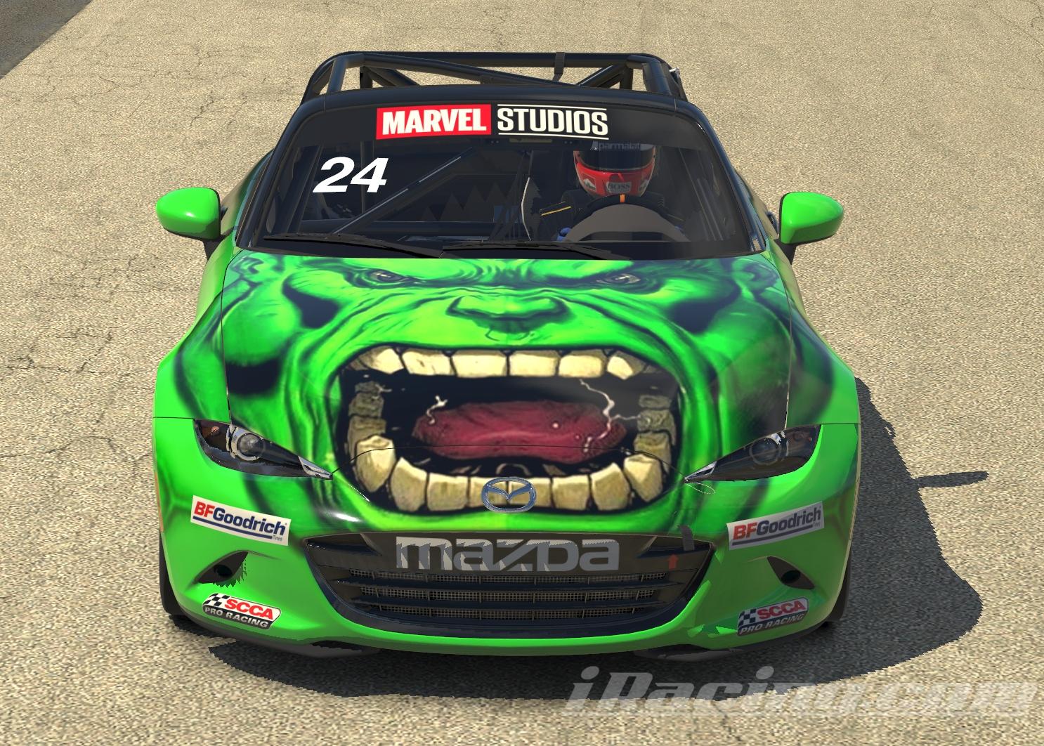 Mazda MX5 2016 Hulk by Don Craig - Trading Paints