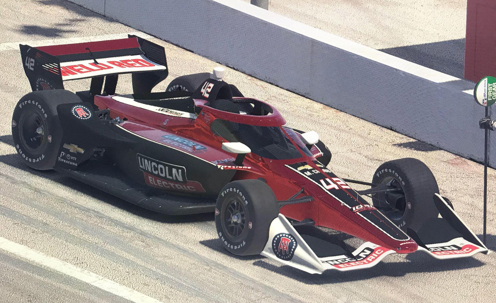 Lincoln Electric Matt Chubb Indycar Dallara IR18 by Danny ODell ...