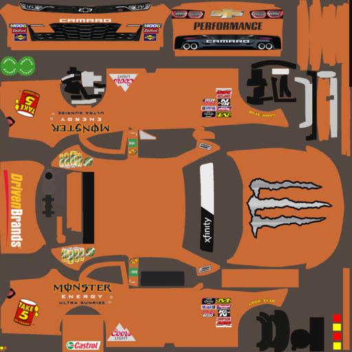 Tyler L Jones Monster Energy Ultra Sunrise Xfinity Car by Jordan Coren ...