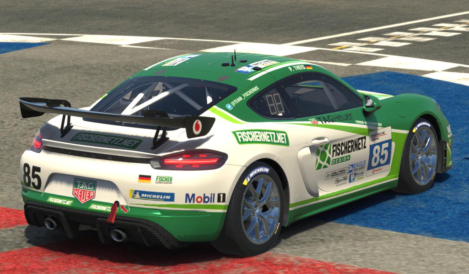 2020 Porsche Esports Sprint Challenge - Porsche Cayman GT4 - Pascal ...