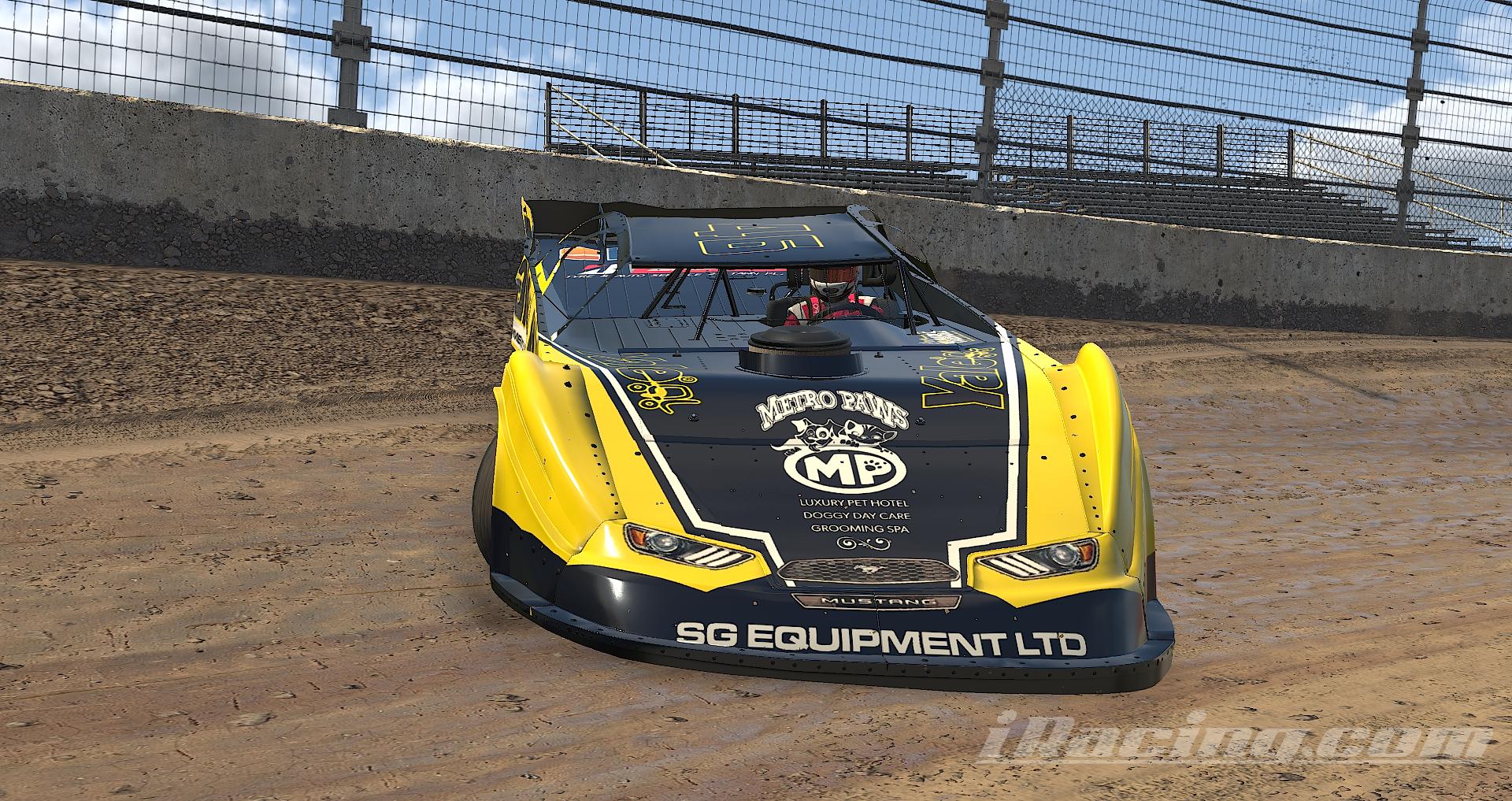 Aaron Humble Late Model by Troy Pennington - Trading Paints