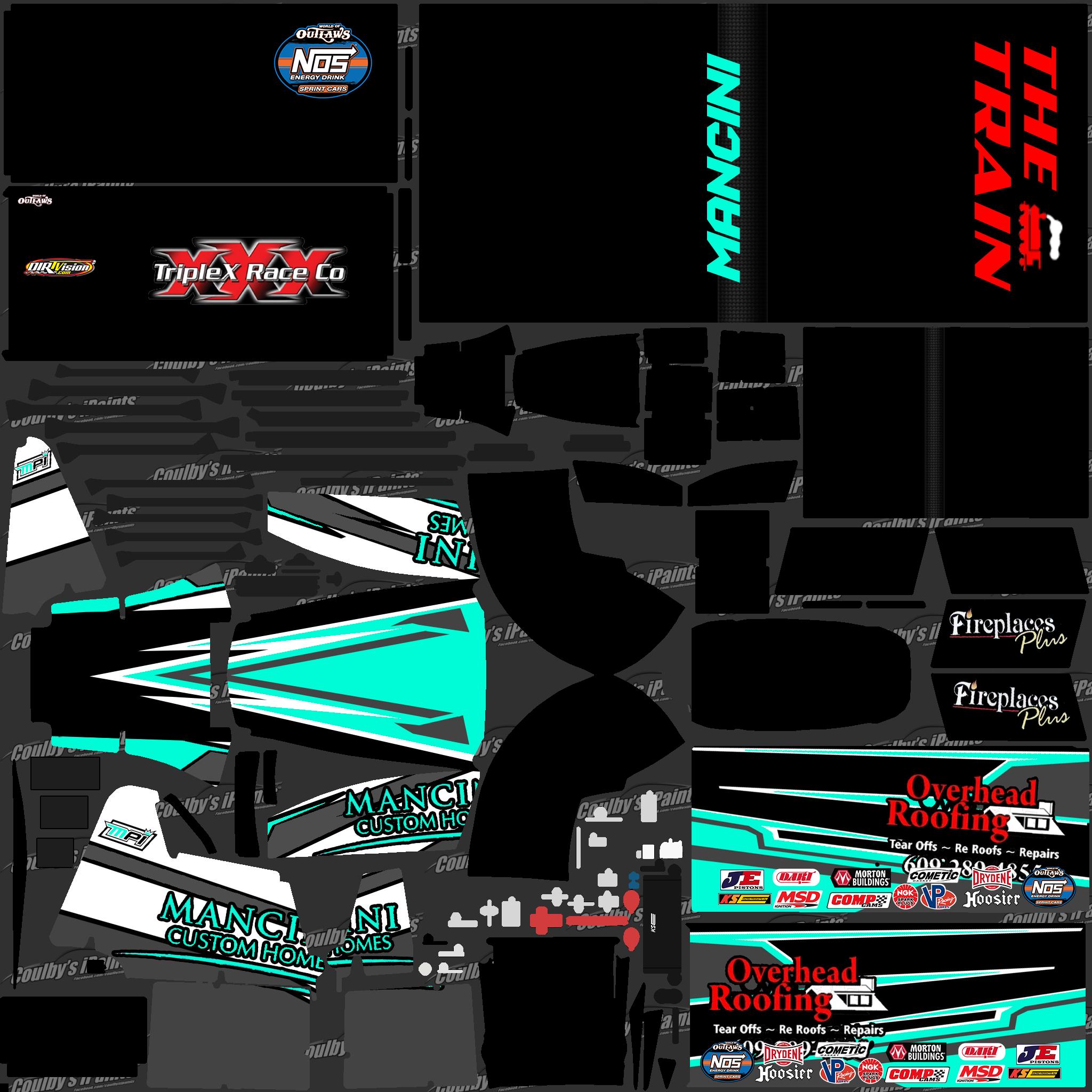Paul Mancini Sprint Car 2 by Riley Emig - Trading Paints