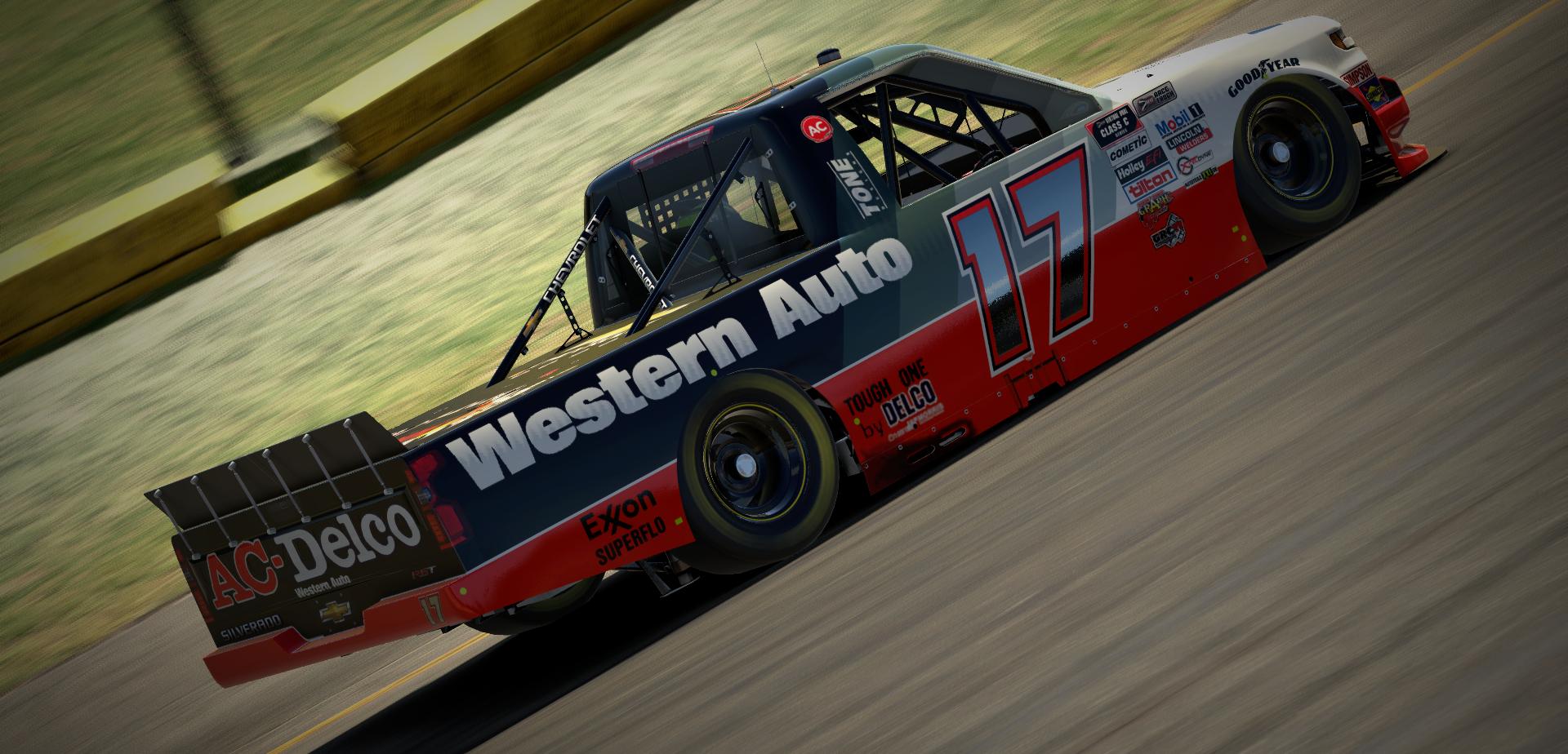 1992 D.Waltrip - Western Auto /wo Number by Thomas Nolden - Trading Paints