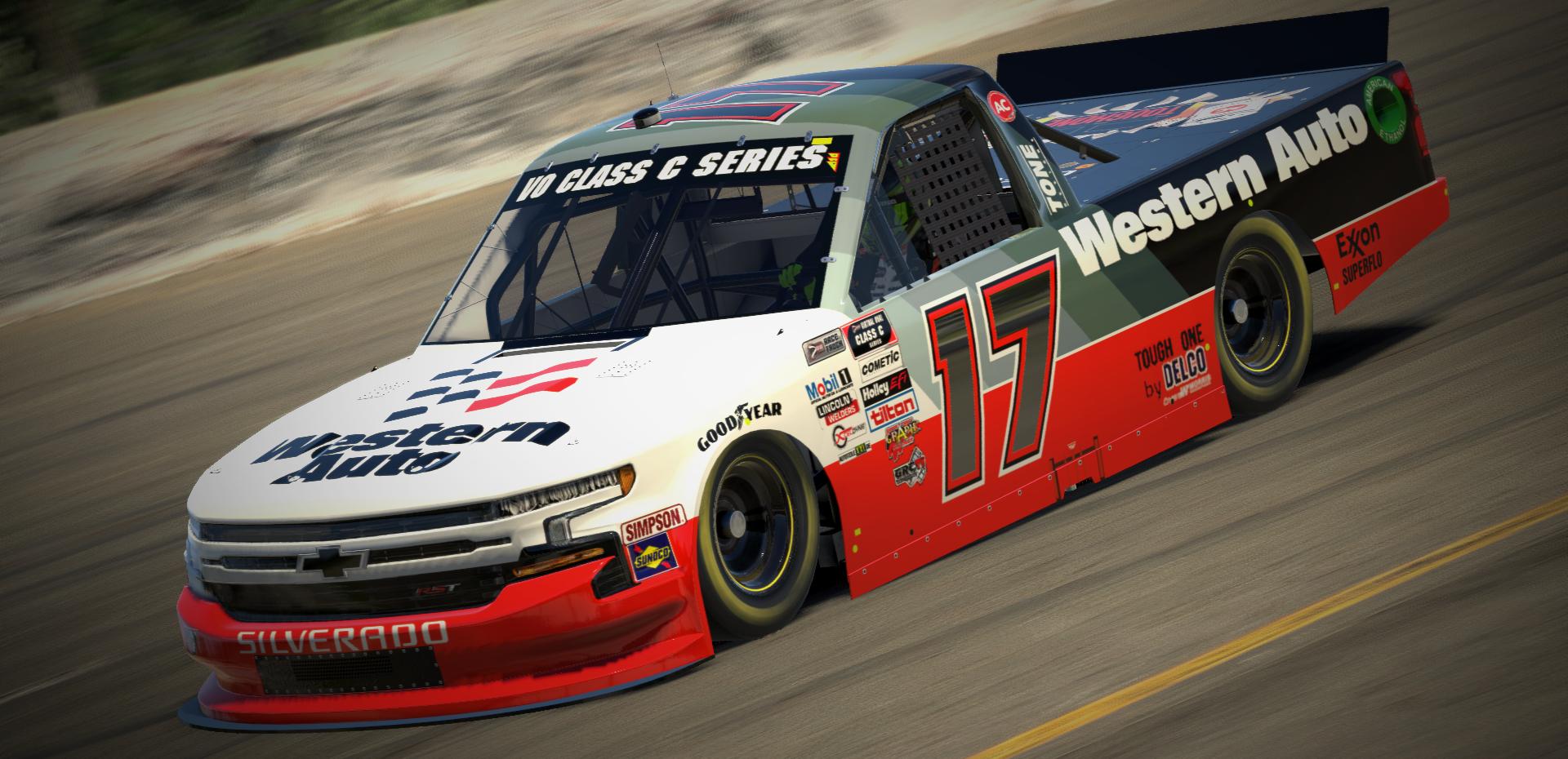 1992 D.Waltrip - Western Auto /w Number by Thomas Nolden - Trading Paints