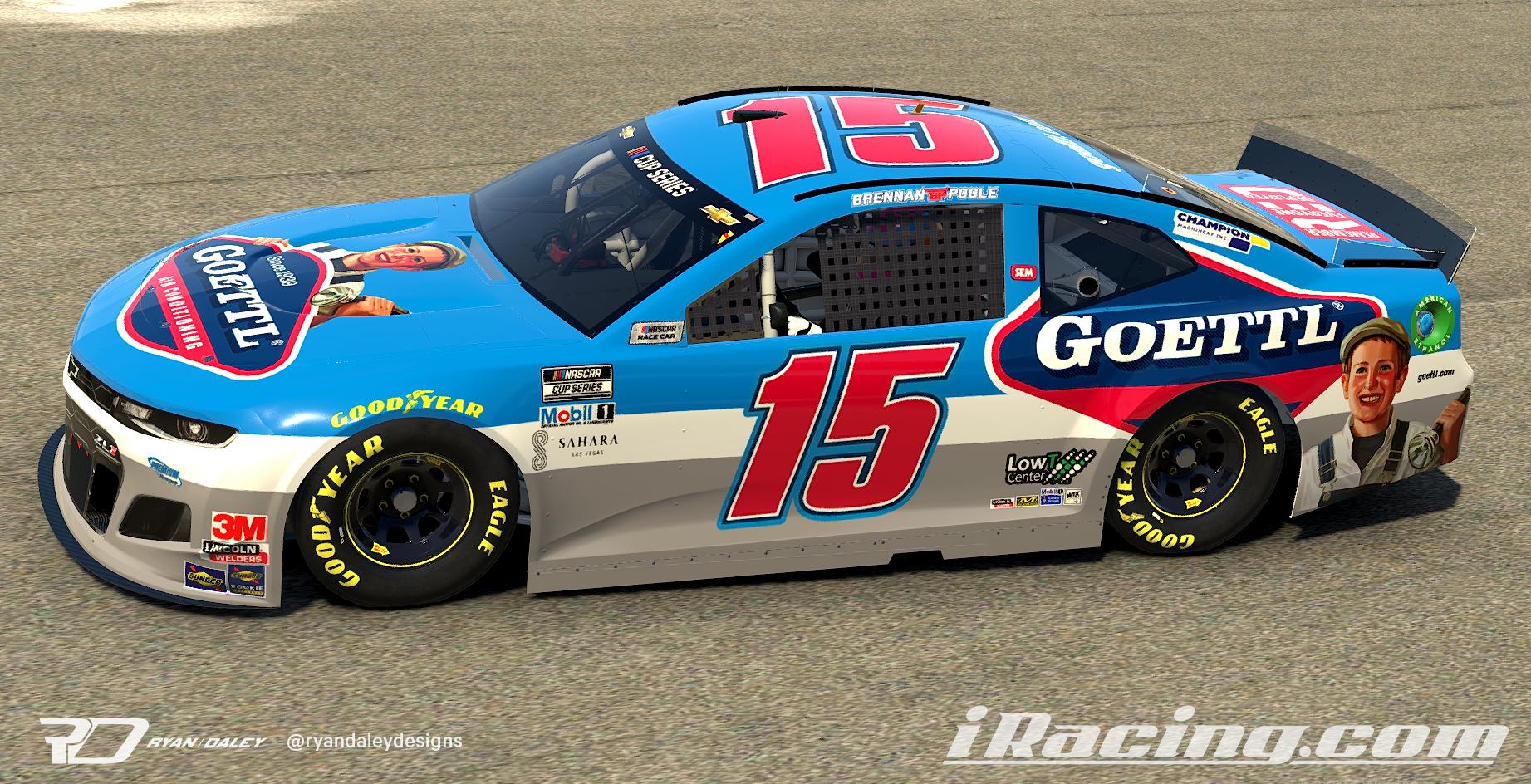 Official 2020 #15 Brennan Poole Goettl ZL1 With Numbers by Ryan Daley ...