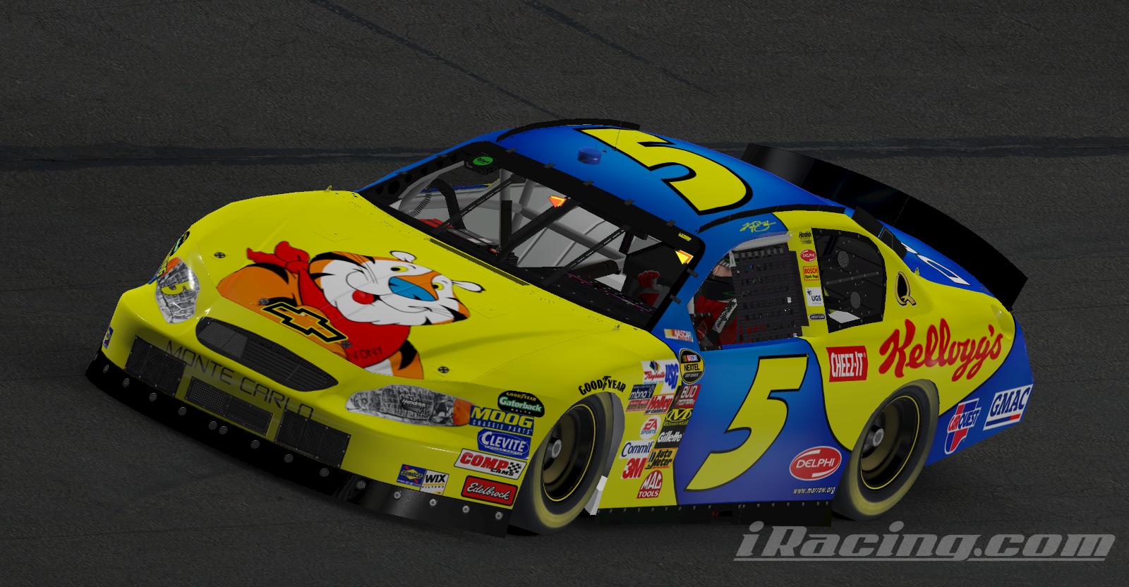 2005 Kyle Busch Kellogs Monte Carlo by Aly Osman - Trading Paints