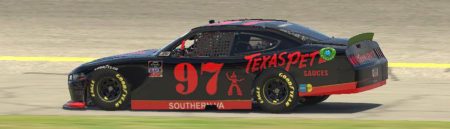 Morgan Shepherd - Texas Pete by Blake Rosenbaum - Trading Paints