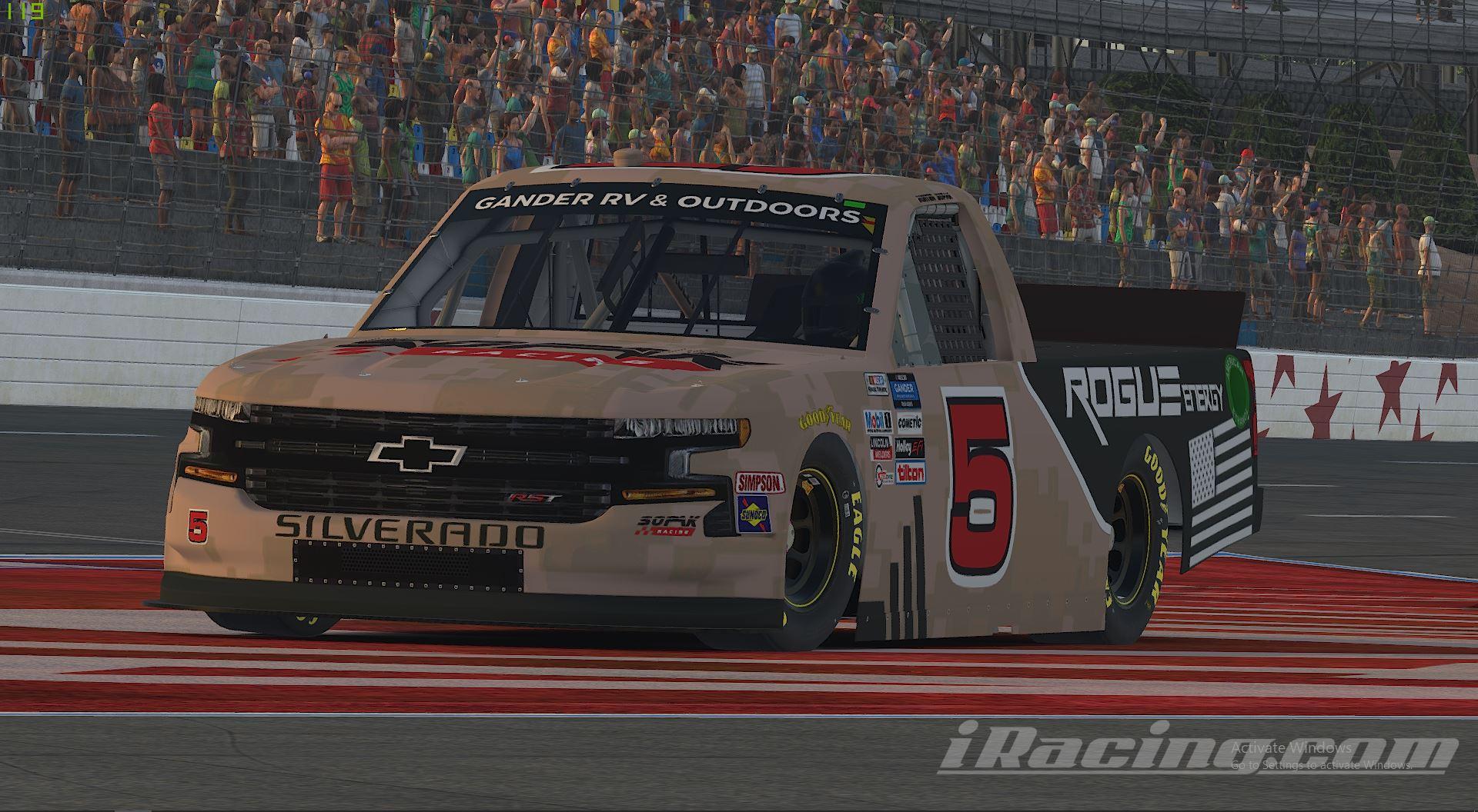 SopakRacing 2020 Silverado RST (Patriotic) by Hunter Sopak - Trading Paints