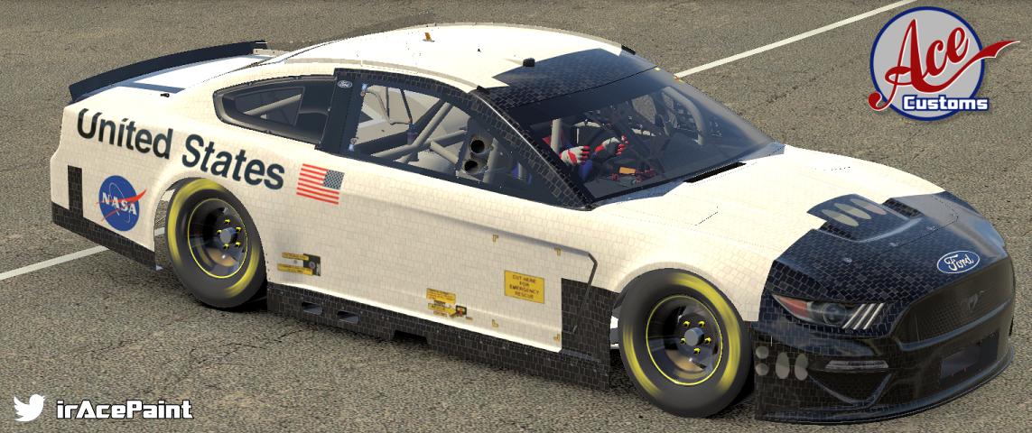 #000 - NASA - Space Shuttle Paint - Ford Mustang - United States ...