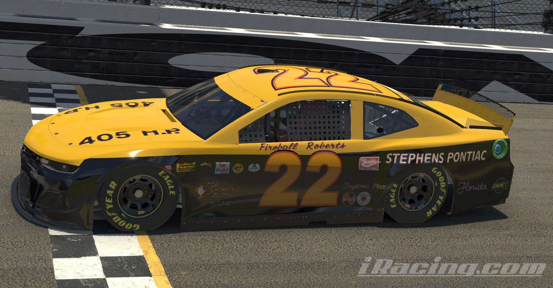 Fireball Roberts 1962 by Anthony Obrohta - Trading Paints