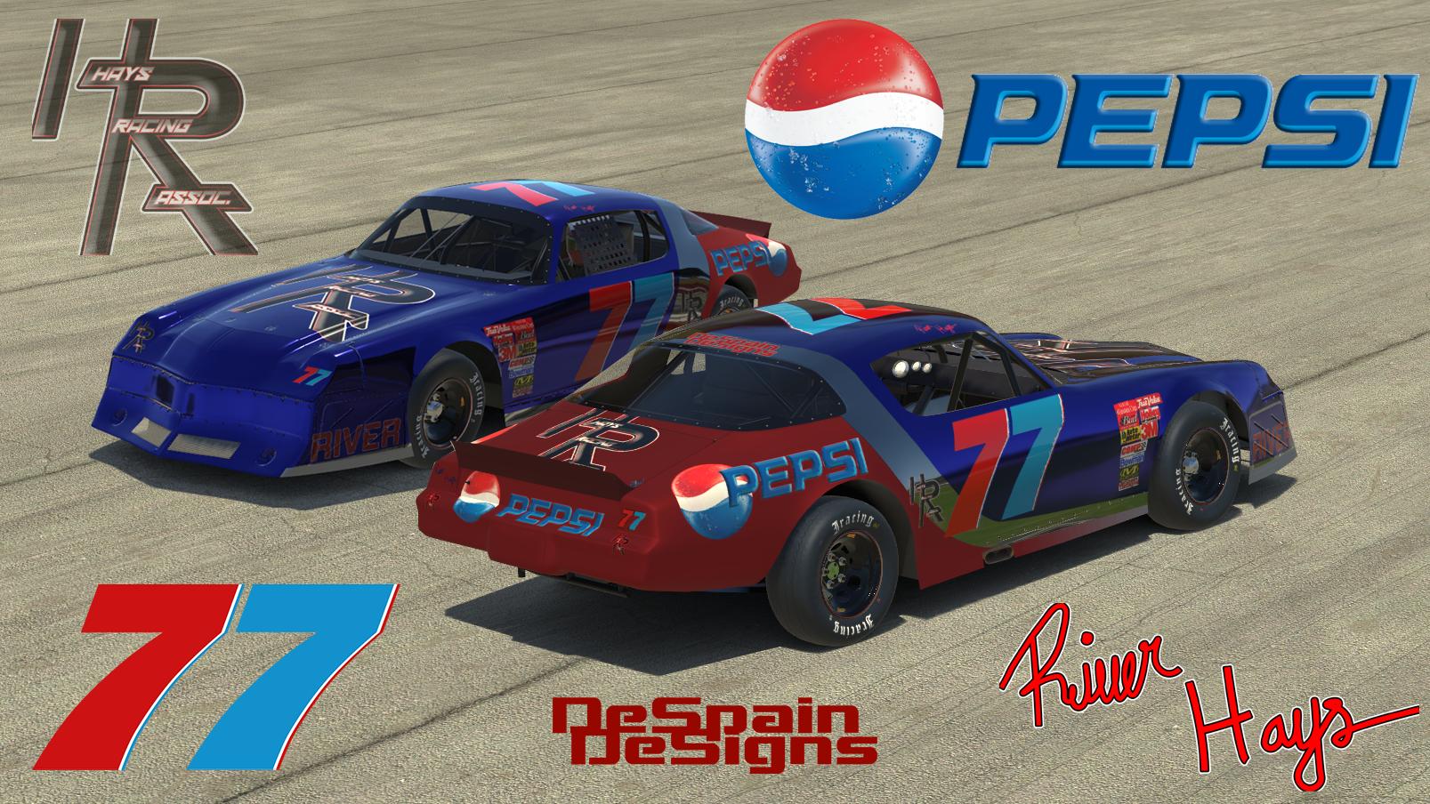 #77 Hays Racing Association/Pepsi Street Stock - River Hays by Russell ...