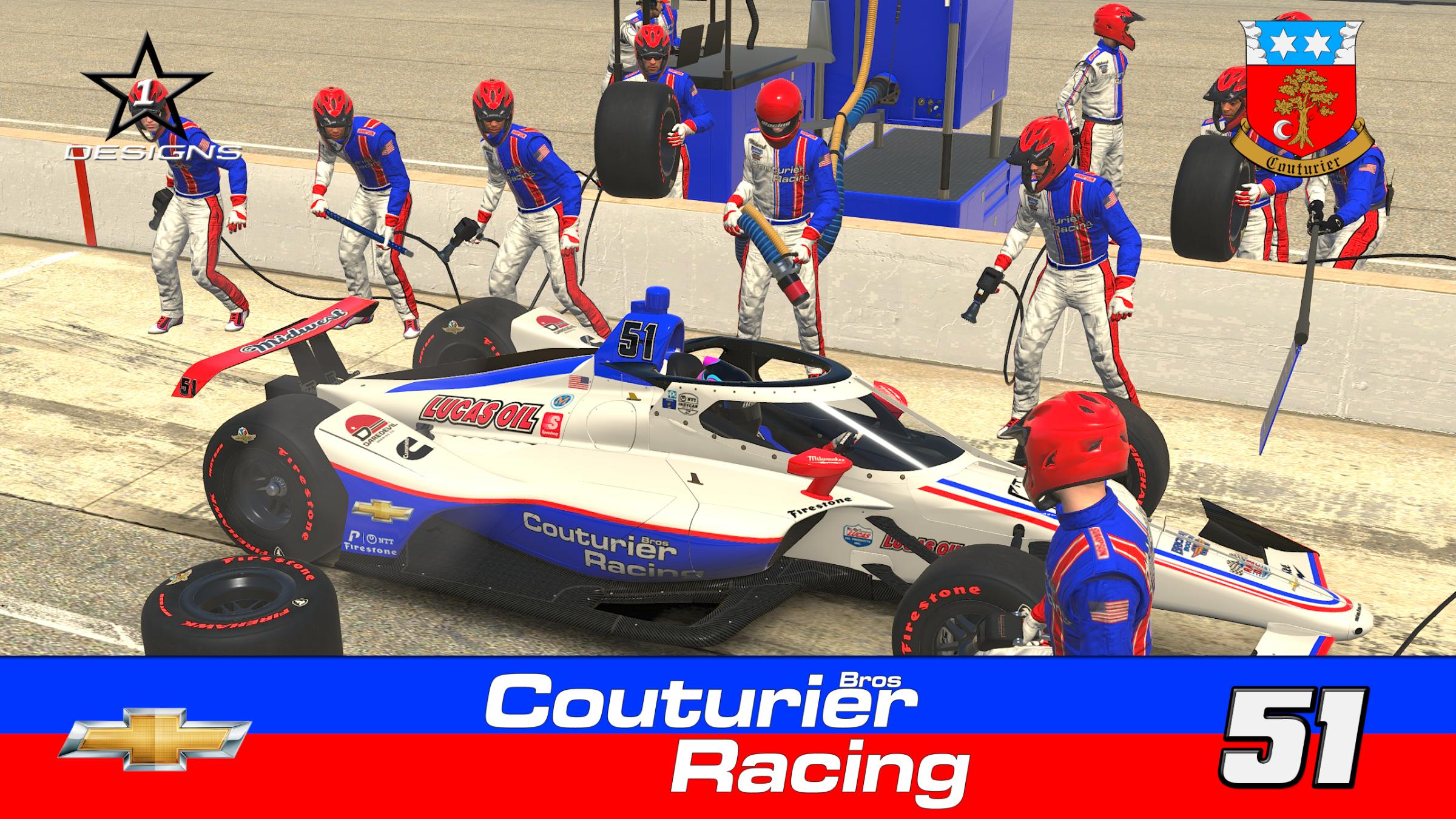 Couturier Brothers Racing Driver Suit by Nicholas Orth - Trading Paints