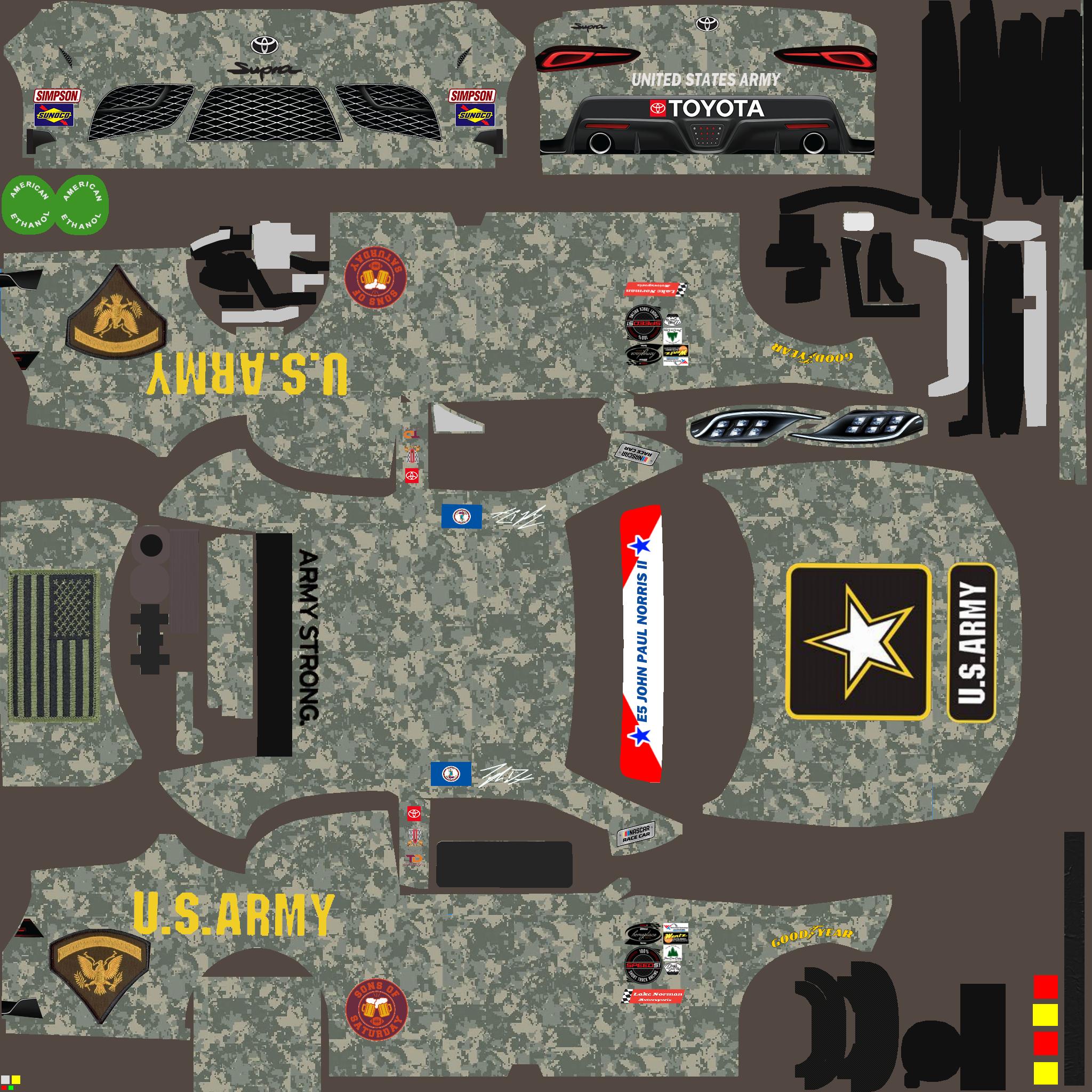 US ARMY by Tyler Dixon2 - Trading Paints