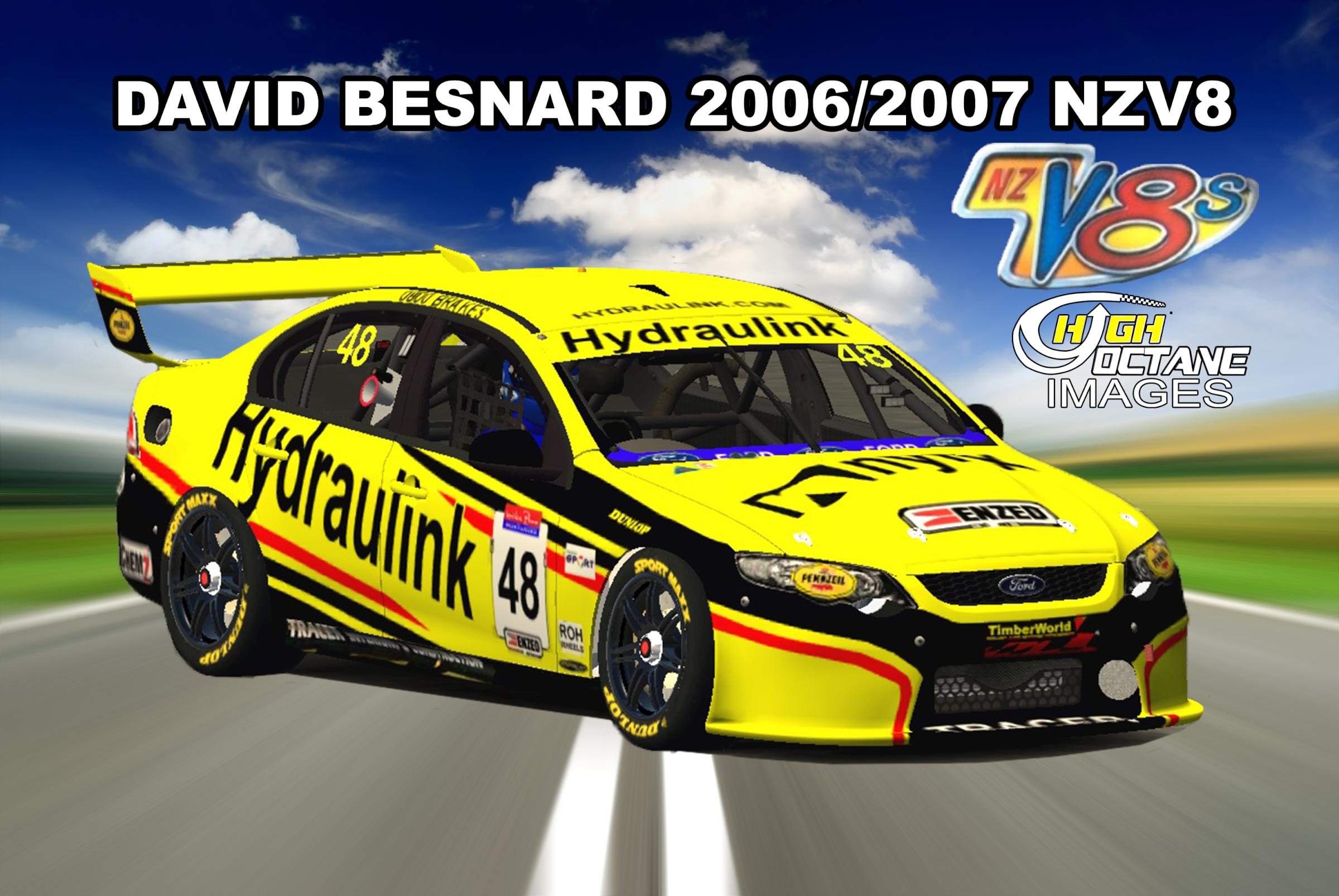 David Besnard NZV8 2006/2007 by Matt Heywood - Trading Paints
