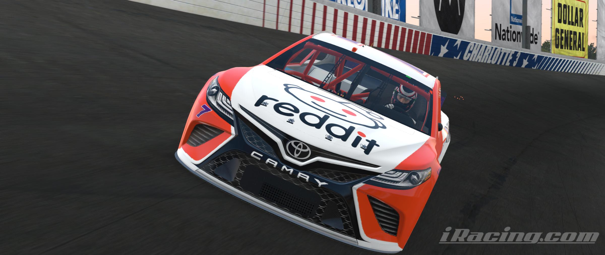 r/NASCAR Reddit Camry by Jason F. - Trading Paints