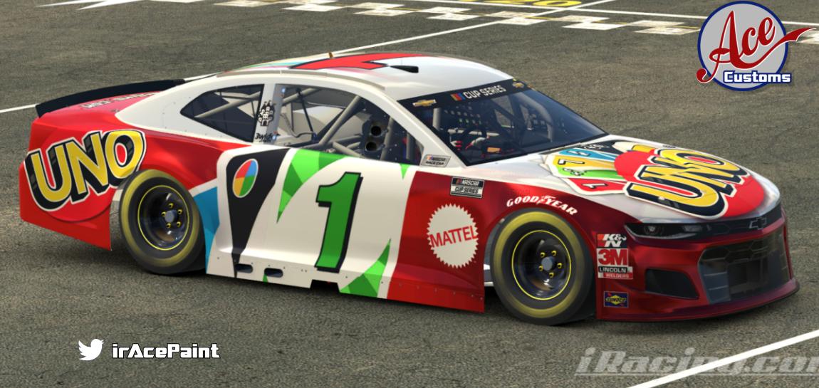 #1 - UNO Card Game - Chevy Camaro ZL1 - Ace Customs - Custom Number 1 ...