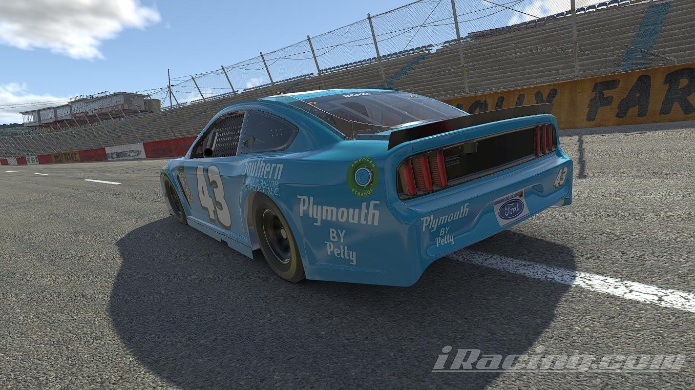 Richard Petty Plymouth Superbird Throwback by Austin Drake - Trading Paints