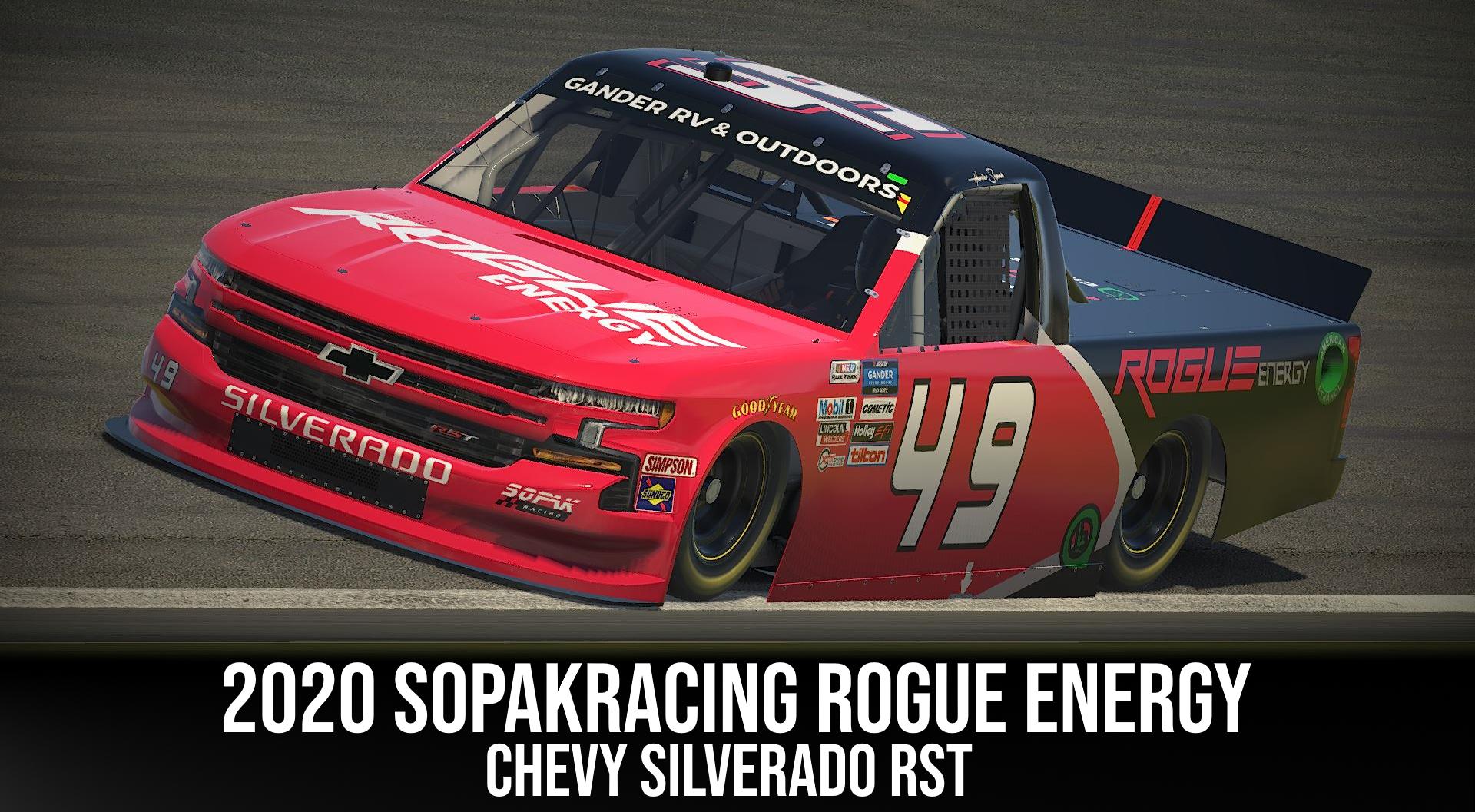 2020 SopakRacing Rogue Energy Silverado RST by Hunter Sopak - Trading ...