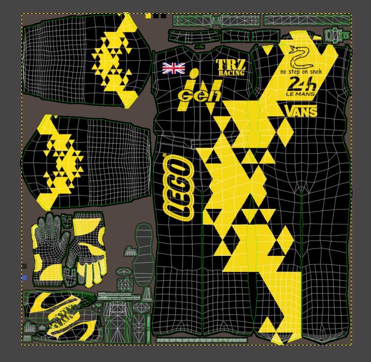 TRZ Racing Suit by Brad Edwards2 - Trading Paints