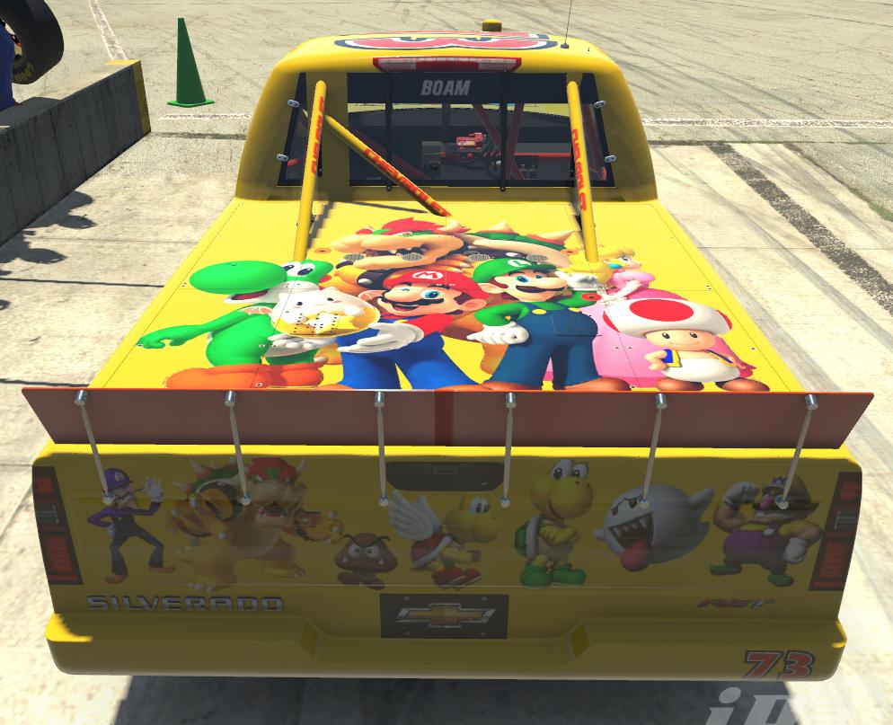 Super Mario Gander Outdoors Chevy Silverado by Zach Boam - Trading Paints