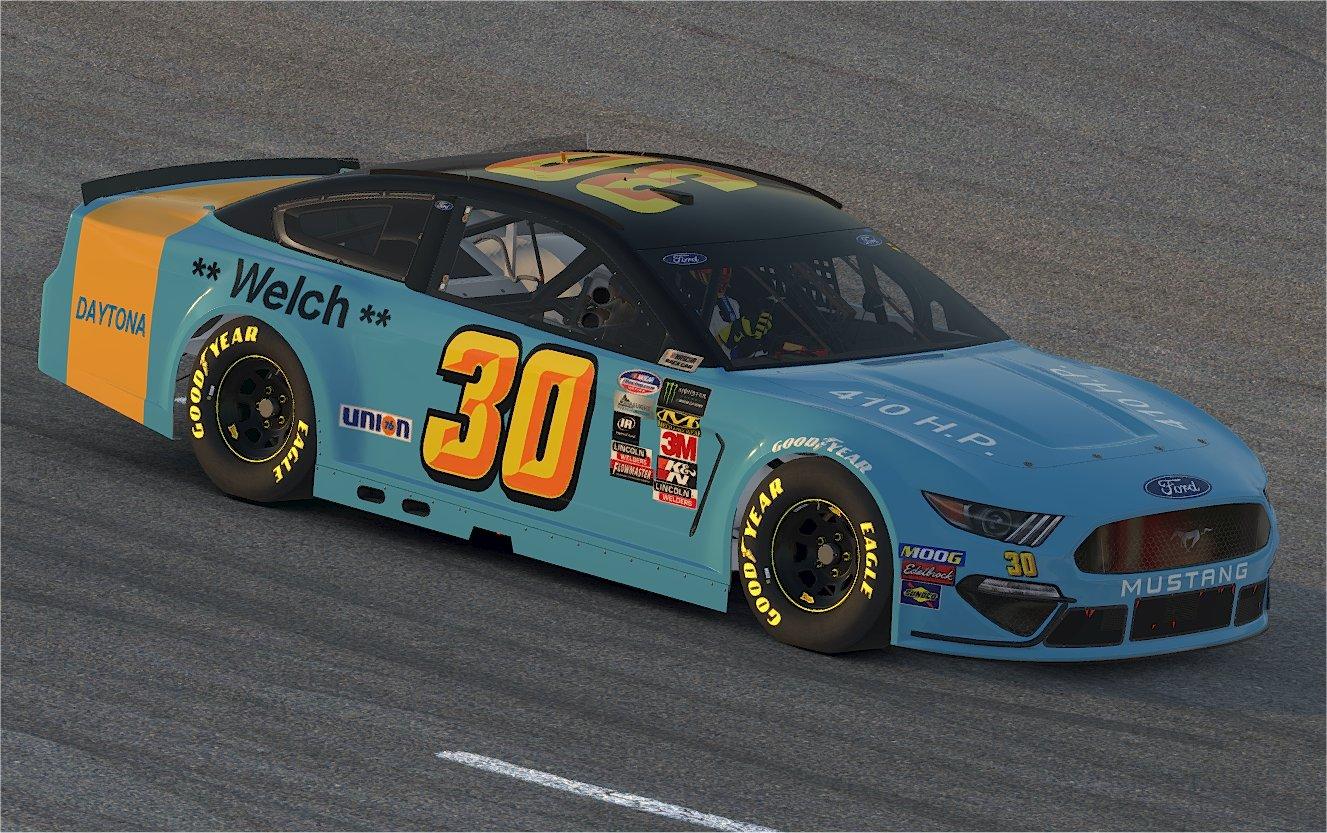 Vintage - Dave Marcis by Ken McDonald - Trading Paints