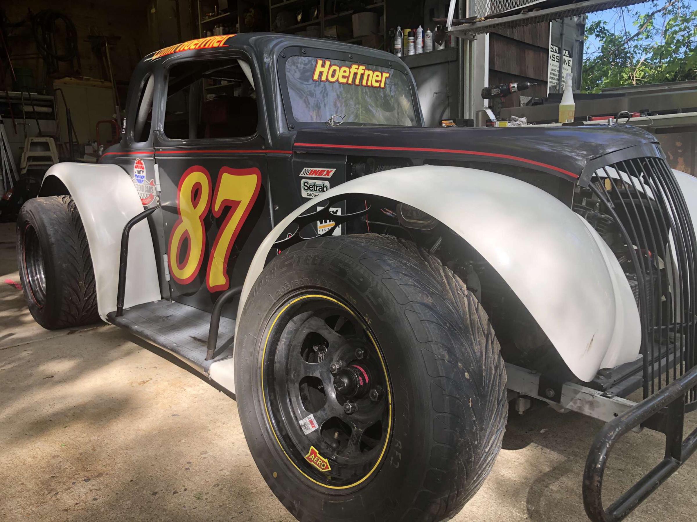 Collin Hoeffner Legend car scheme by Joseph Costello - Trading Paints