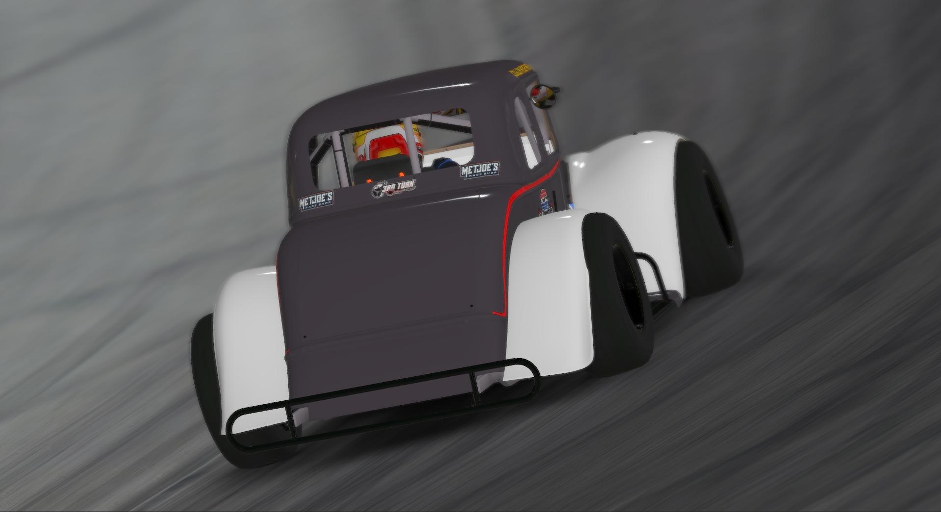 Collin Hoeffner Legend car scheme by Joseph Costello - Trading Paints