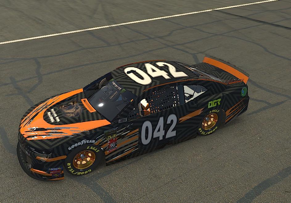 Savage Sim & Digital GLobal Racing Mash up Paint by Wayne Bennett ...