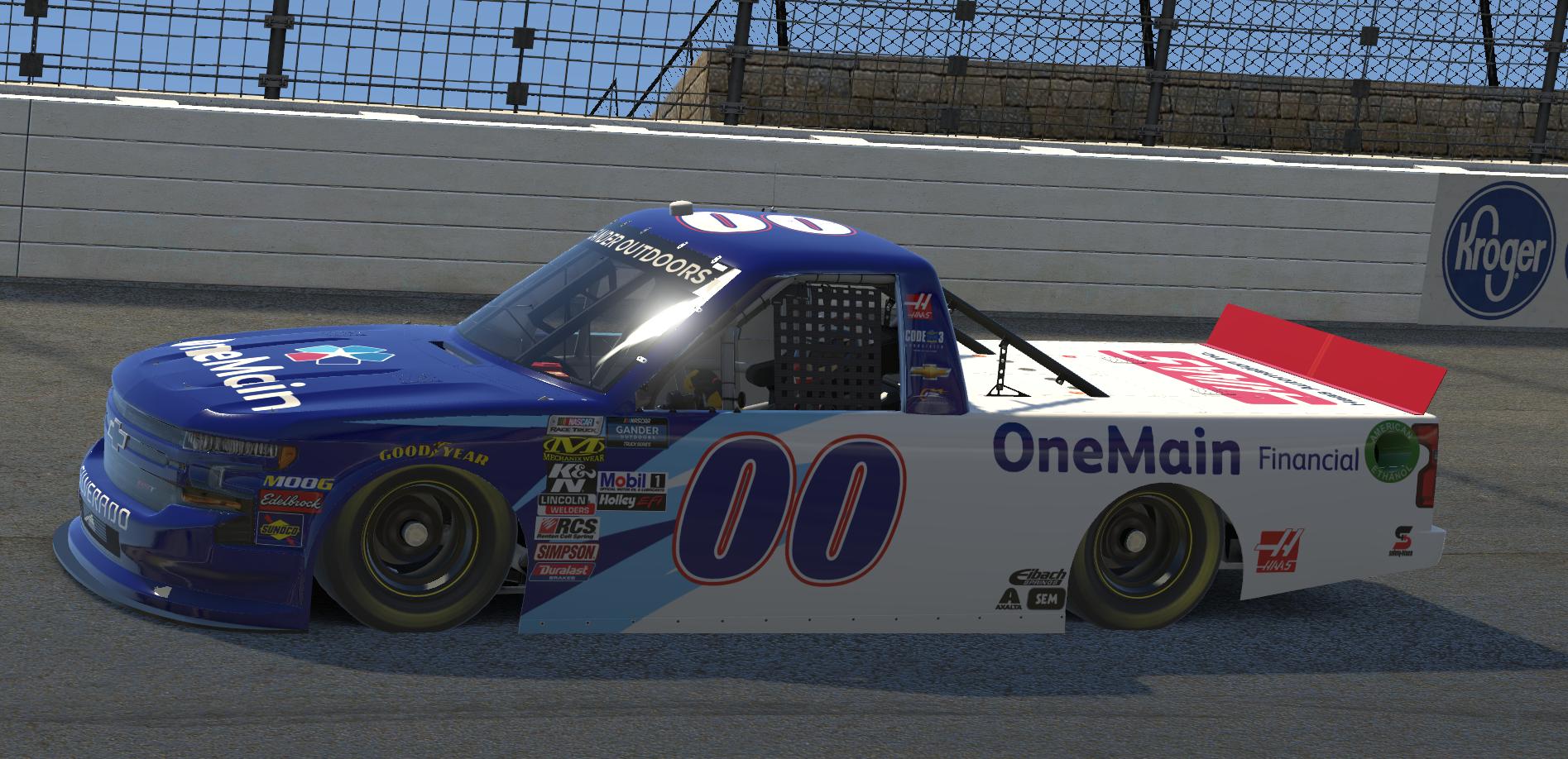 Cole Custer 2016 OneMain Financial Chevrolet Silverado (Custom Number ...