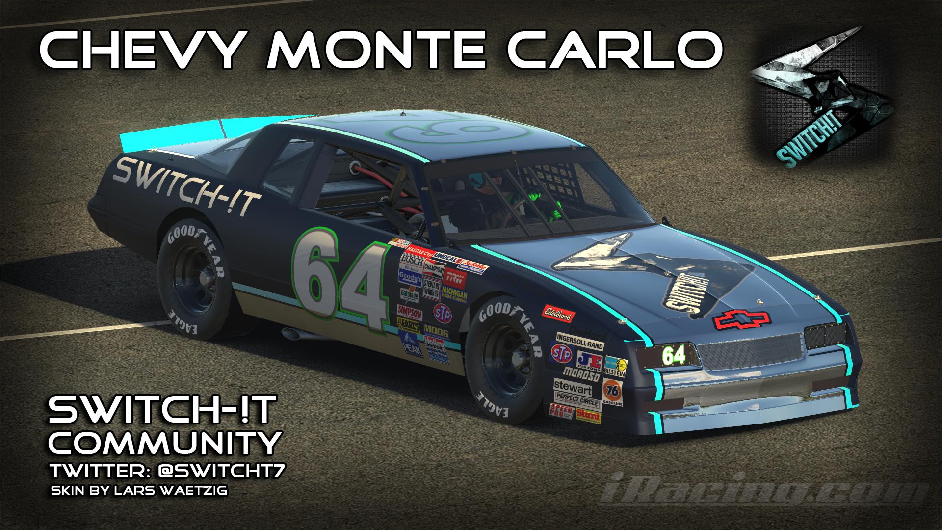 Switch-!t Chevy Monte Carlo 87 Community Skin Matte / Chrome by Lars W ...