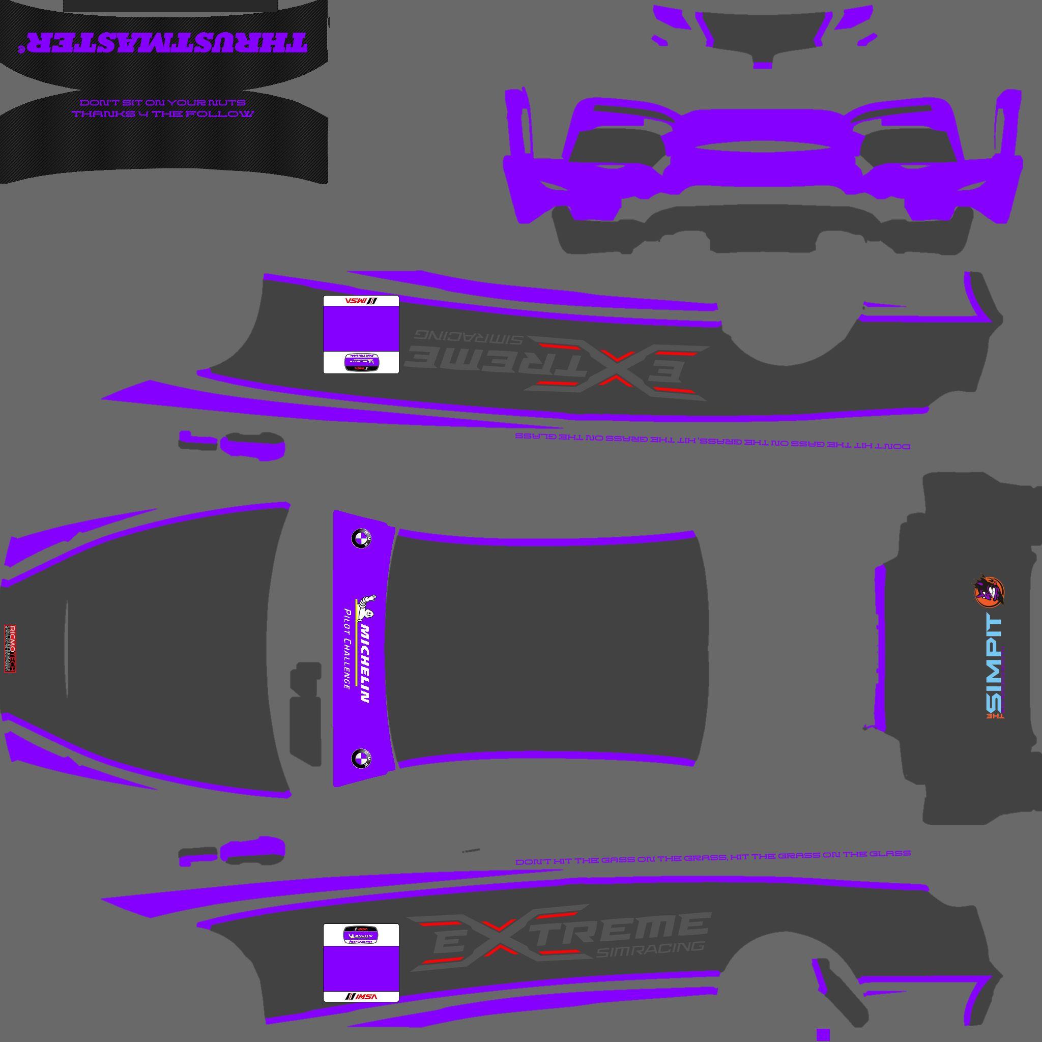 BMW GT4 by Devin Booth - Trading Paints