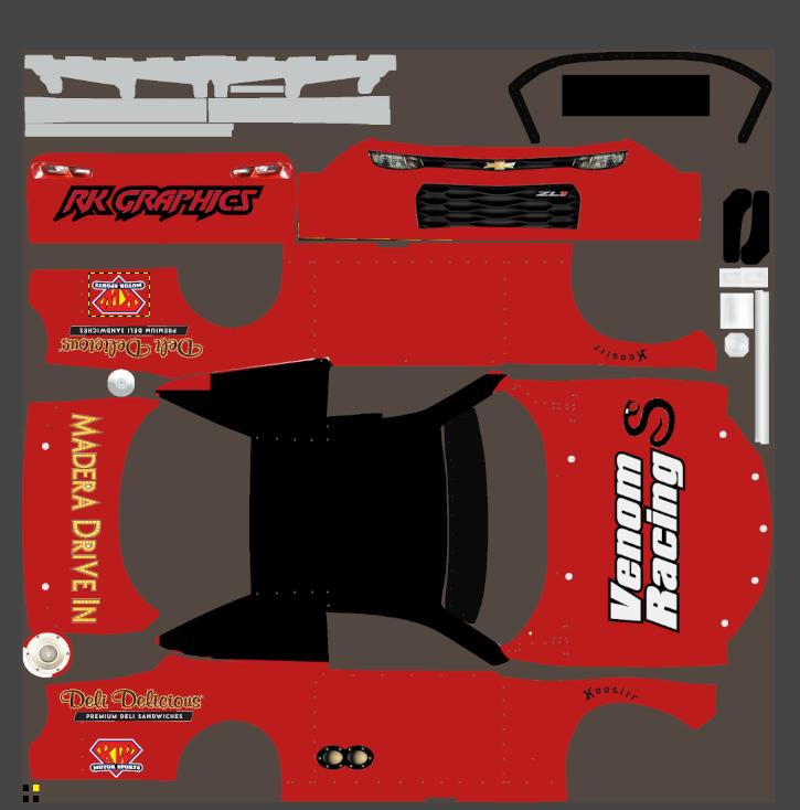 Zack Cook venom suoper late by Robbie Kennealy - Trading Paints