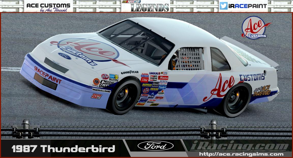 1987 Ford - Ace Customs Fictional Design - Generic Number (Sim-Stamped ...