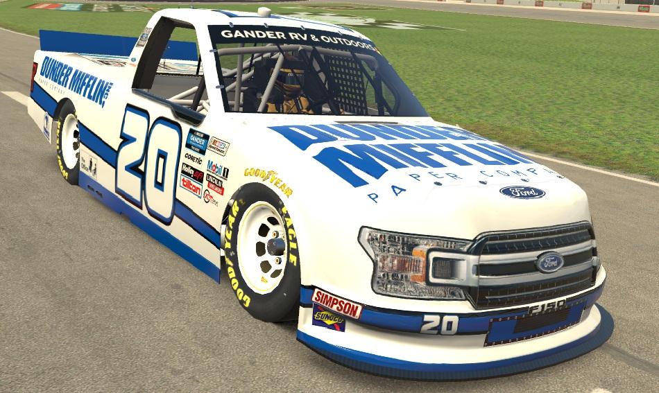 Dunder Mifflin Gander Outdoors Ford F150 by Rhea Massey - Trading Paints