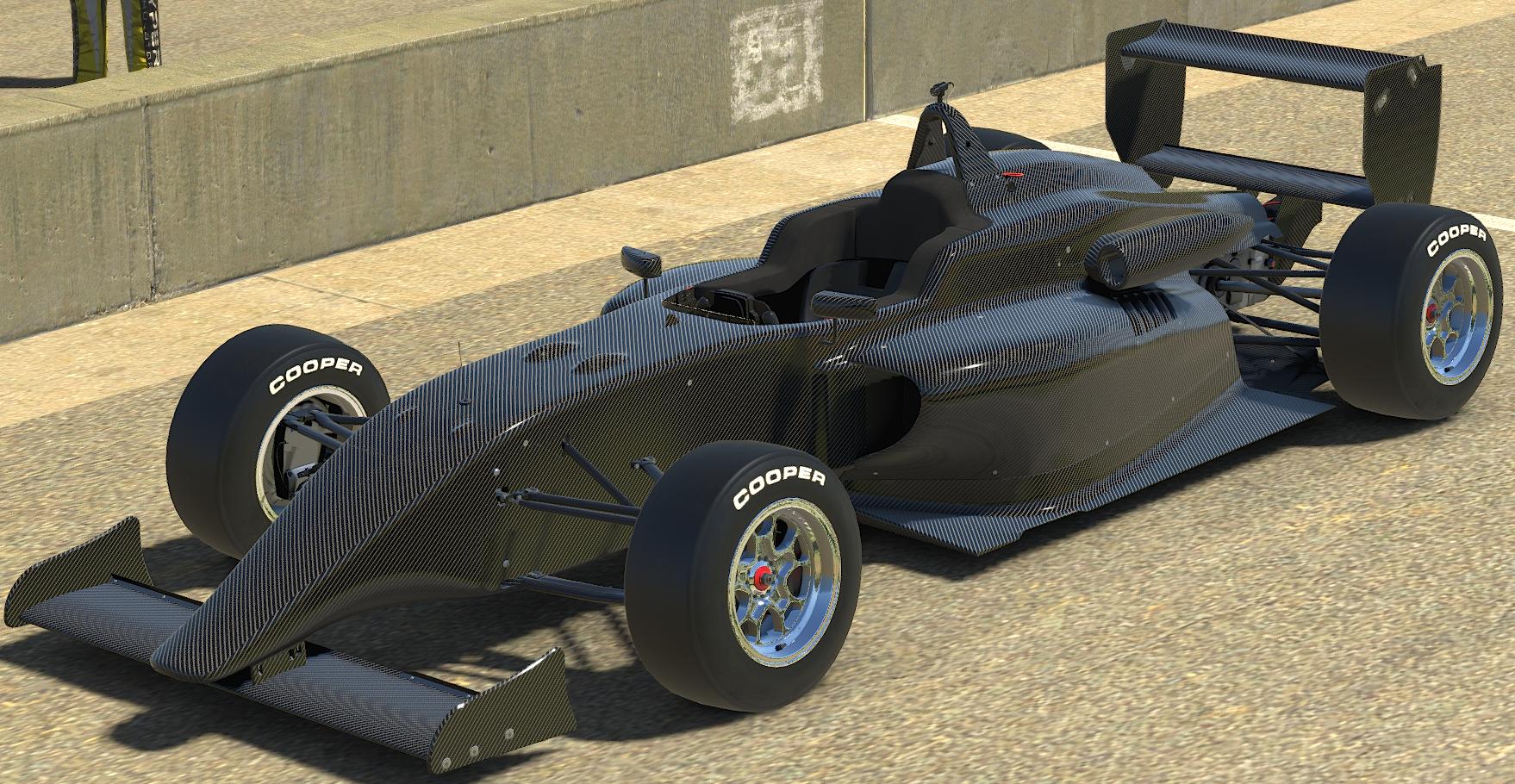 Carbon Fibre USF2000 by Cameron Dance - Trading Paints