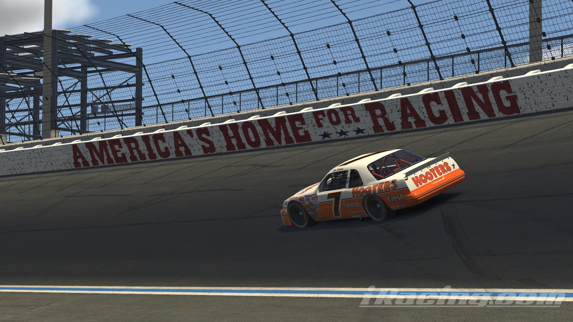 Alan Kulwicki 1991-1993 Hooters Ford (WITH CUSTOM #) by Warren Kyle ...