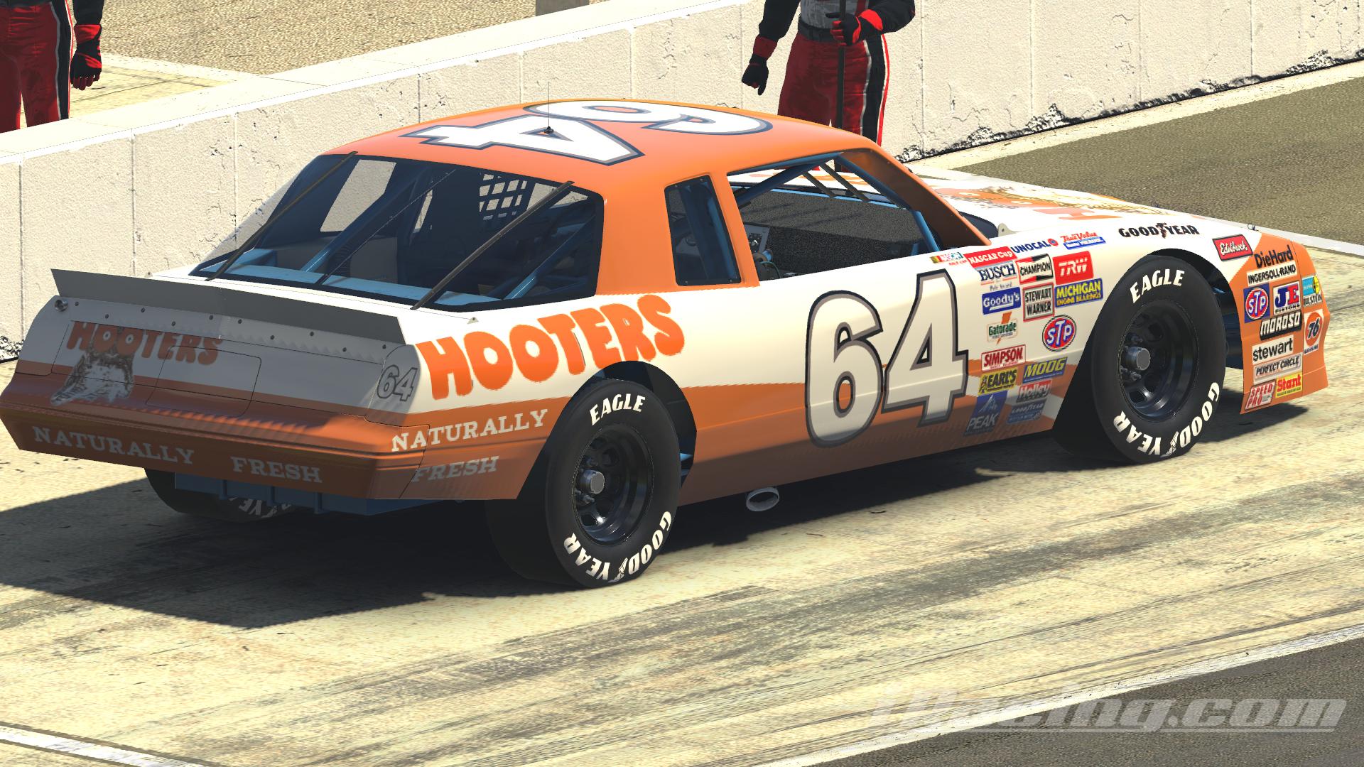 1987 Hooters Chevy Monte Carlo by Chris Stroup - Trading Paints
