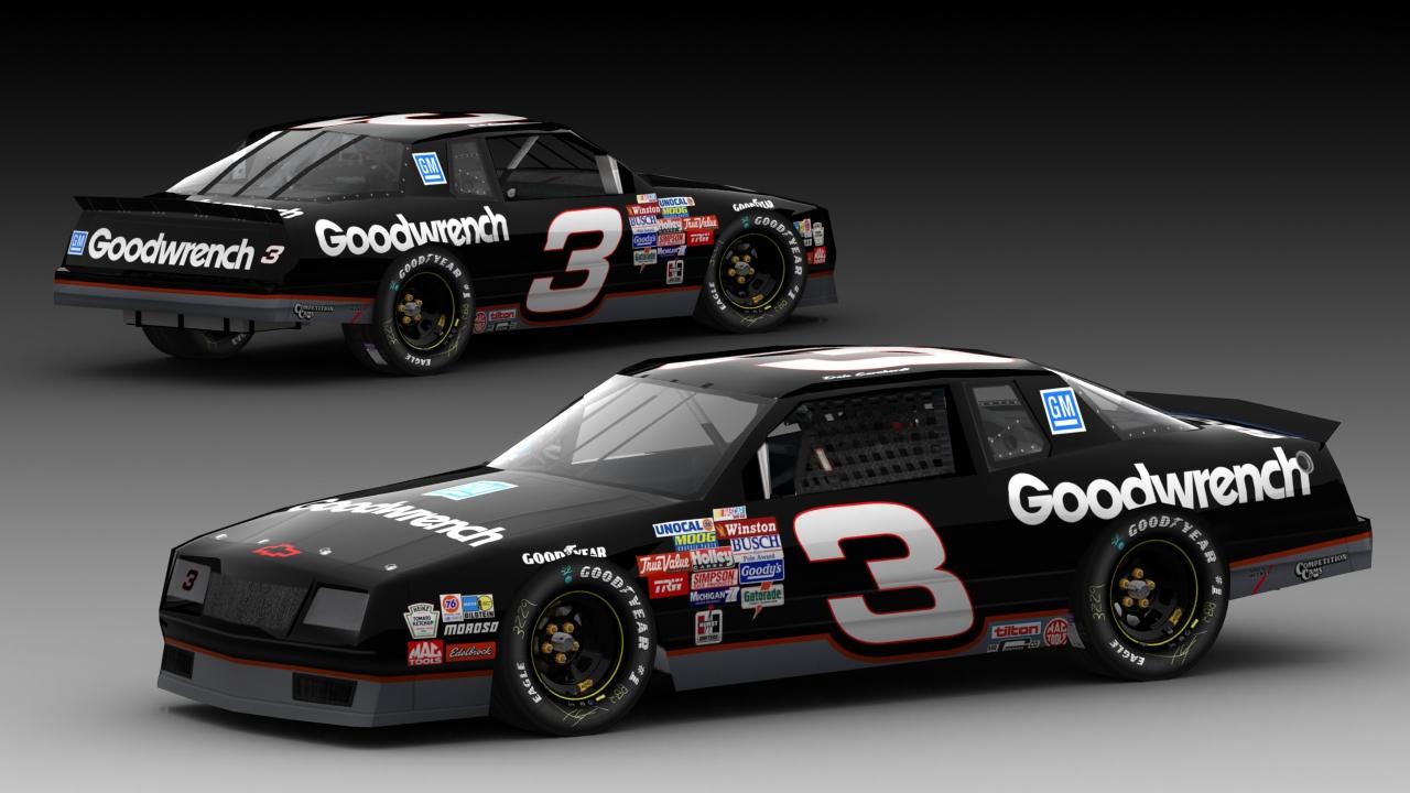 Dale Earnhardts Iconic 1989 NASCAR Winston Cup Black Goodwrench Car 3 Dale Earnhardts Iconic 1989 NASCAR Winston Cup Black Goodwrench Car 3