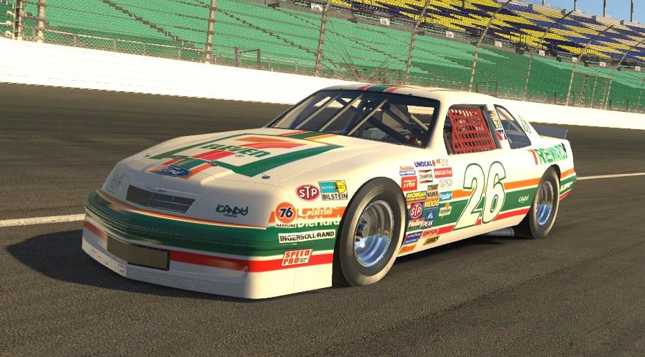 711 Ford Thunderbird 1987 7-11 by Mark B. - Trading Paints