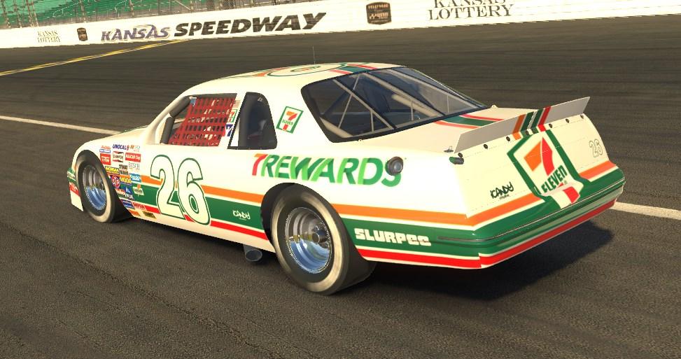 711 Ford Thunderbird 1987 7-11 by Mark B. - Trading Paints